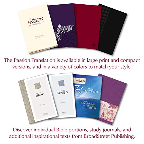 The Passion Translation New Testament, Peony (2nd Edition, Hardcover) β In-Depth Bible with Psalms, Proverbs, and Song of Songs, Makes a Great Gift for Confirmation, Holidays, and More