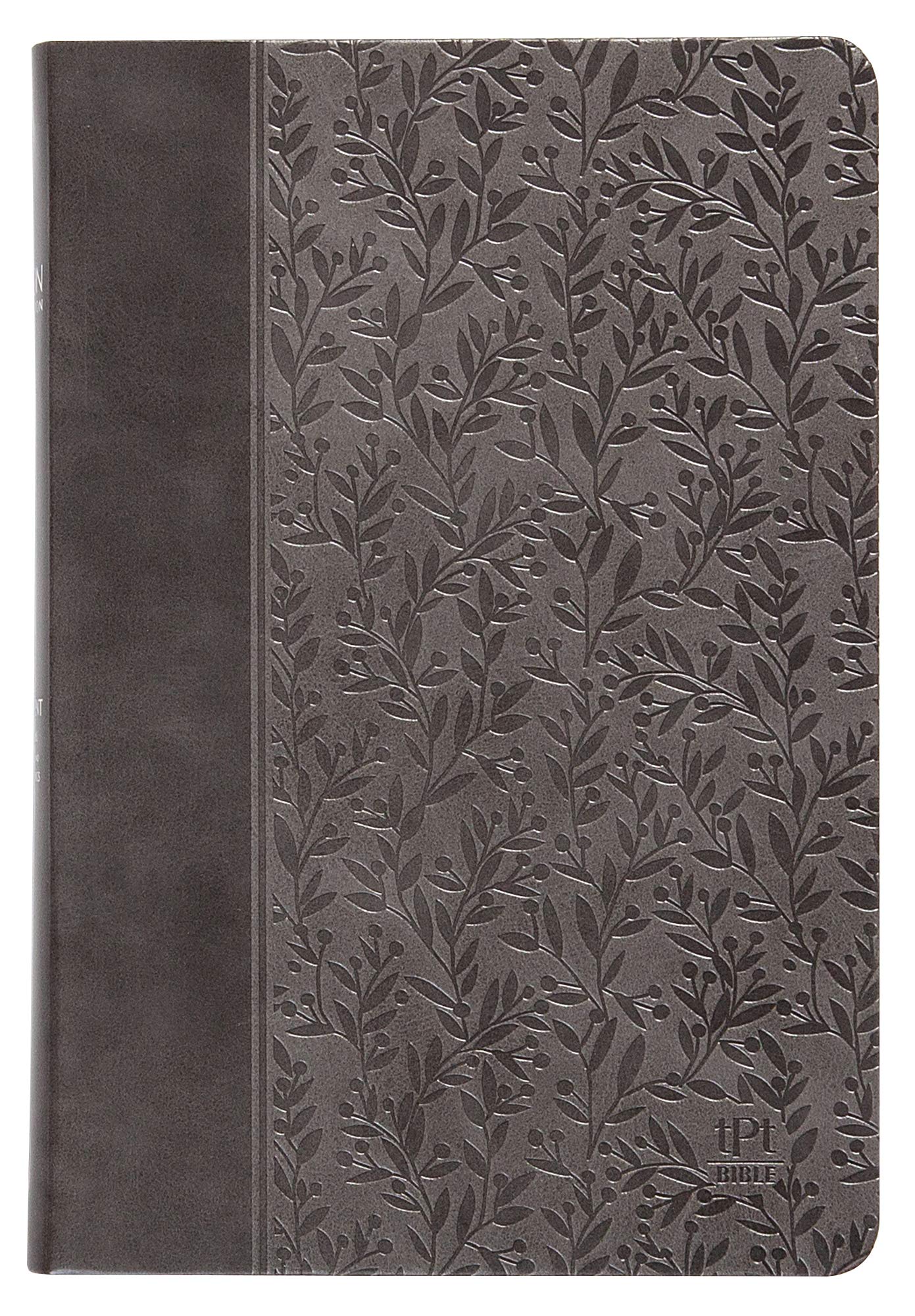 The Passion Translation New Testament, Gray (2nd Edition, Faux Leather) – In-Depth Bible with Psalms, Proverbs, and Song of Songs, Makes a Great Gift for Confirmation, Holidays, and More