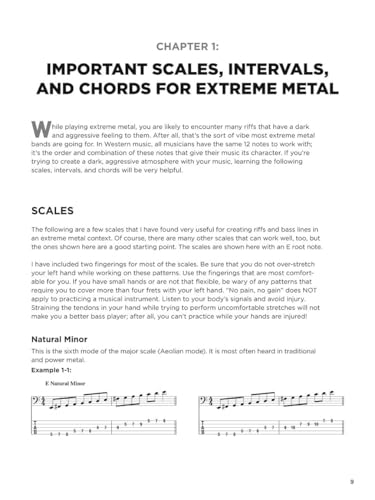Extreme Metal Bass: Essential Techniques, Concepts, and Applications for Metal Bassists