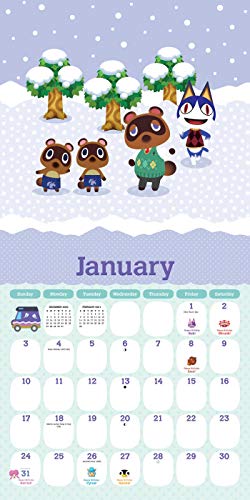 Animal Crossing 2021 Wall Calendar