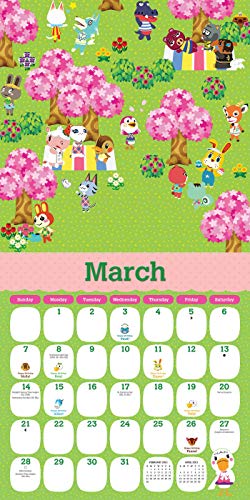 Animal Crossing 2021 Wall Calendar