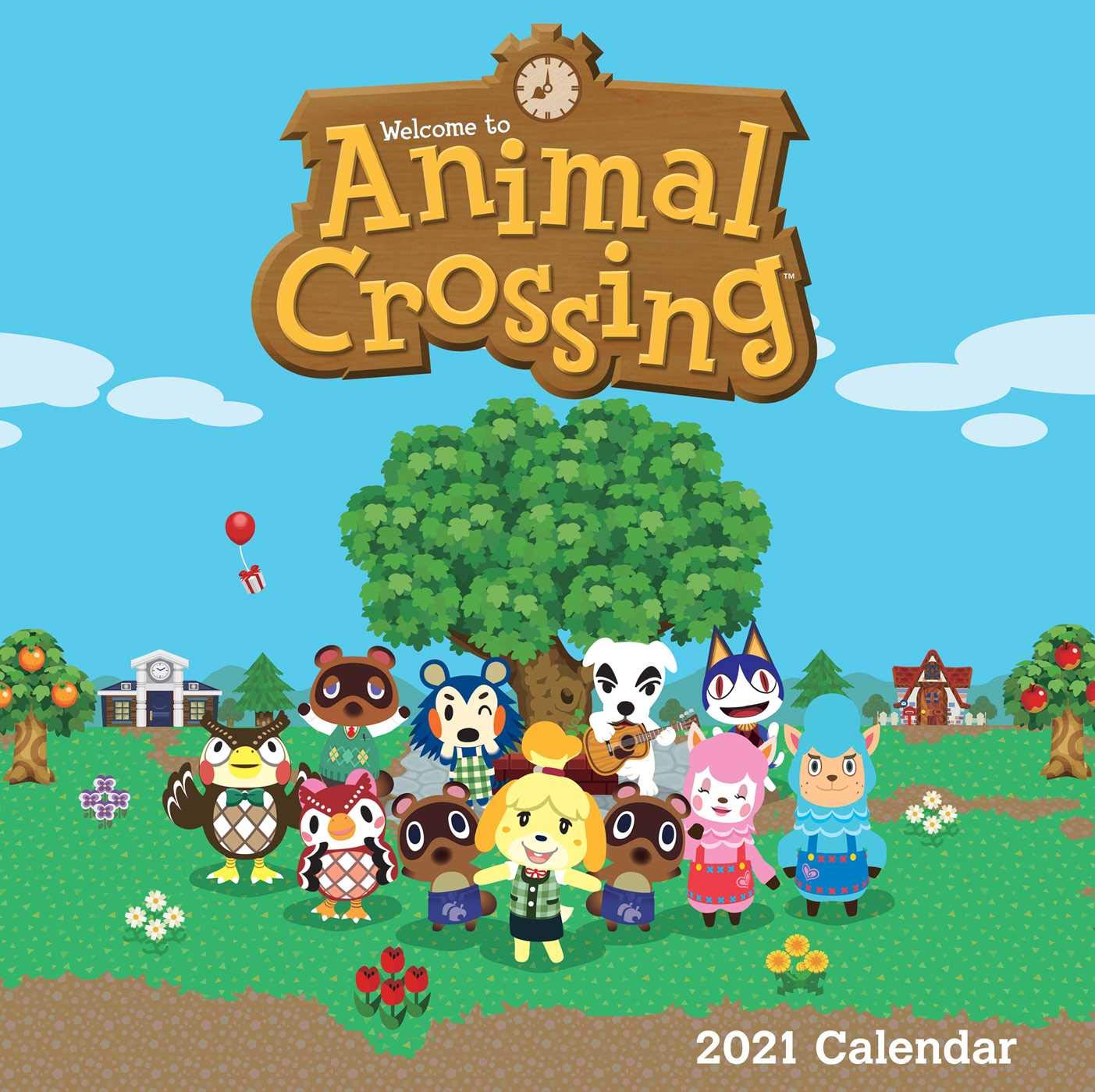 Animal Crossing 2021 Wall Calendar
