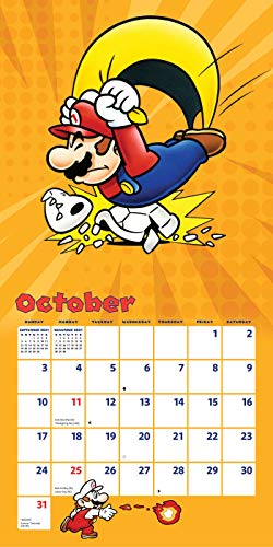 Super Mario World 2021 Wall Calendar