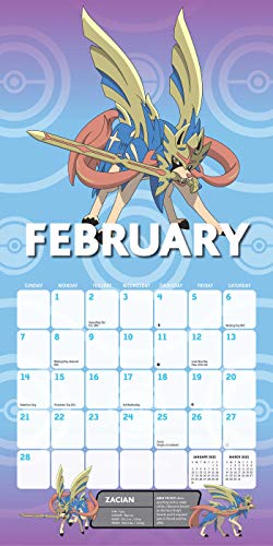 Pokemon 2021 Wall Calendar