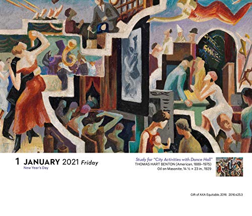 Art: 365 Days of Masterpieces 2021 Desk Calendar