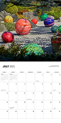 Chihuly 2021 Wall Calendar