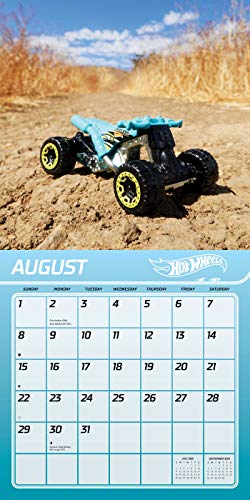 Hot Wheels 2021 Wall Calendar