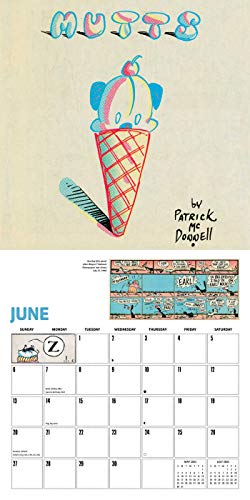 Mutts 2021 Wall Calendar: Celebrating the Sunday Title Tributes