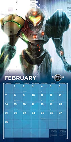 Metroid 2021 Wall Calendar