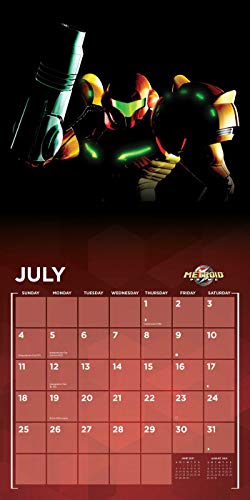 Metroid 2021 Wall Calendar