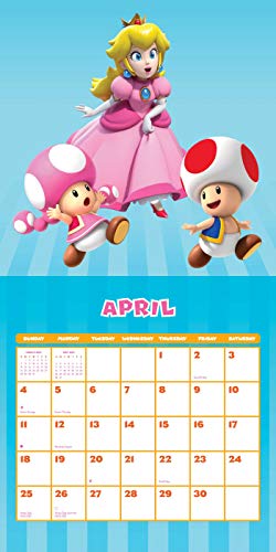 Super Mario 2021 Wall Calendar