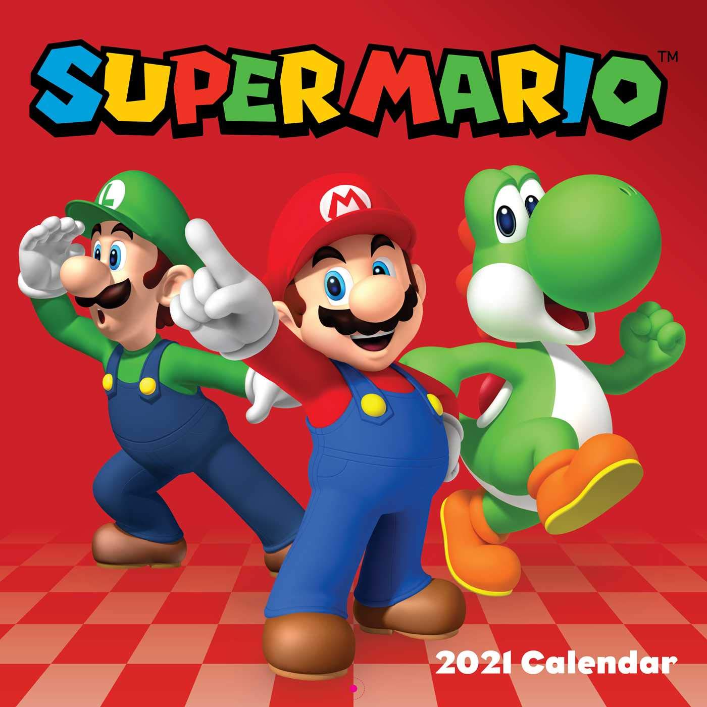 Super Mario 2021 Wall Calendar