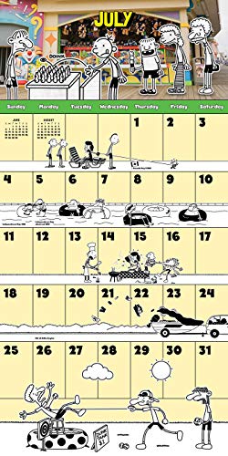 Wimpy Kid 2021 Wall Calendar