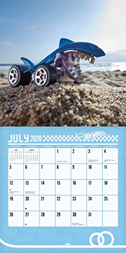 Hot Wheels 2020 Wall Calendar