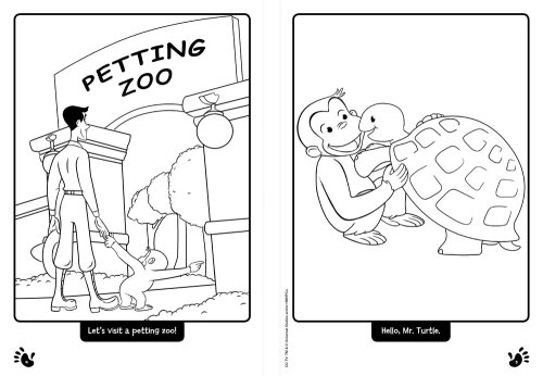Petting Zoo Adventure (Curious George)