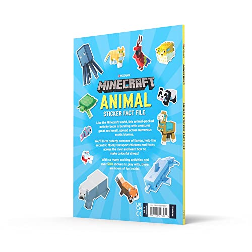 Minecraft Animals Sticker Fact File