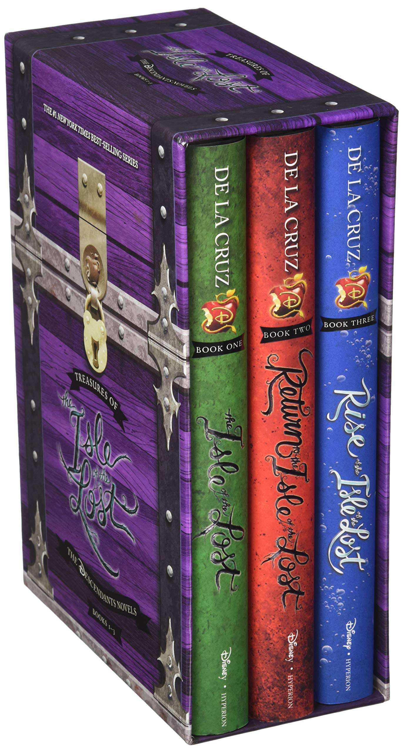 Treasures of the Isle of the Lost [3-Book Hardcover Boxed Set + Poster] (The Descendants)