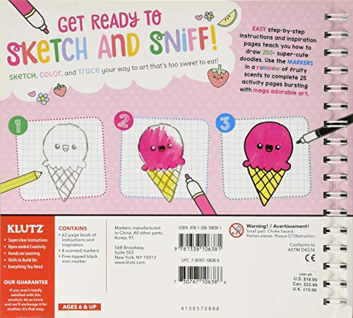 KLUTZ My Super Sweet Scented Sketchbook Activity Kit