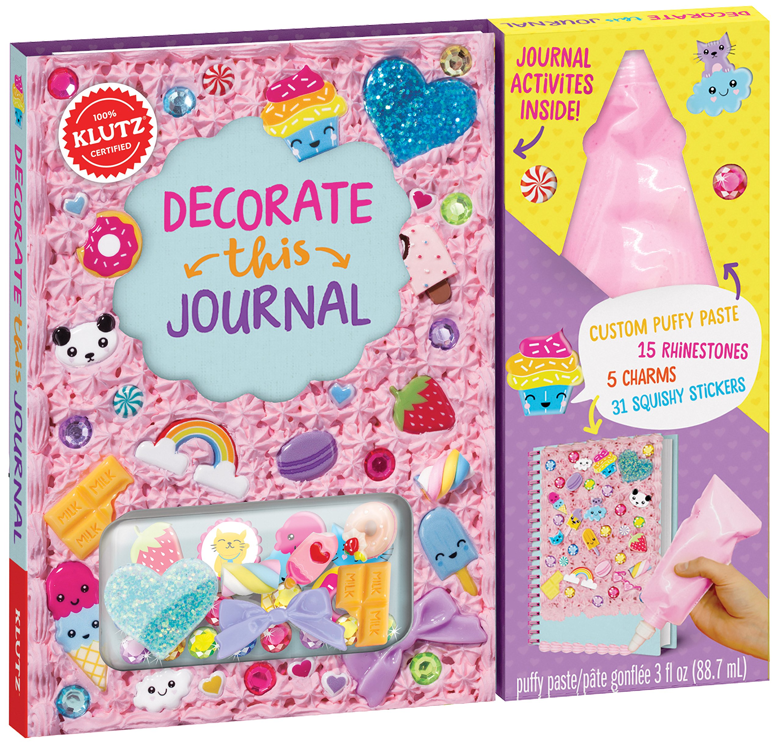 KLUTZ Decorate This Journal Craft Kit