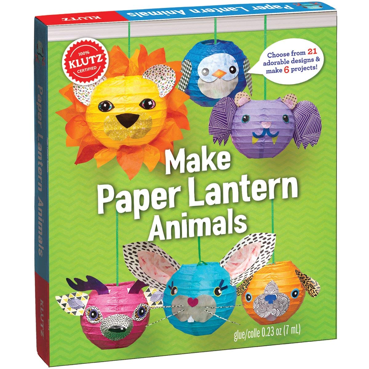 KLUTZ Make Paper Lantern Animals Toy