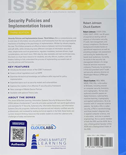 Security Policies and Implementation Issues with Theory Labs