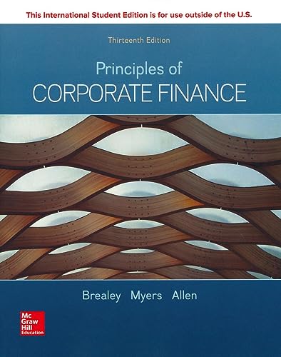 Principles of Corporate Finance