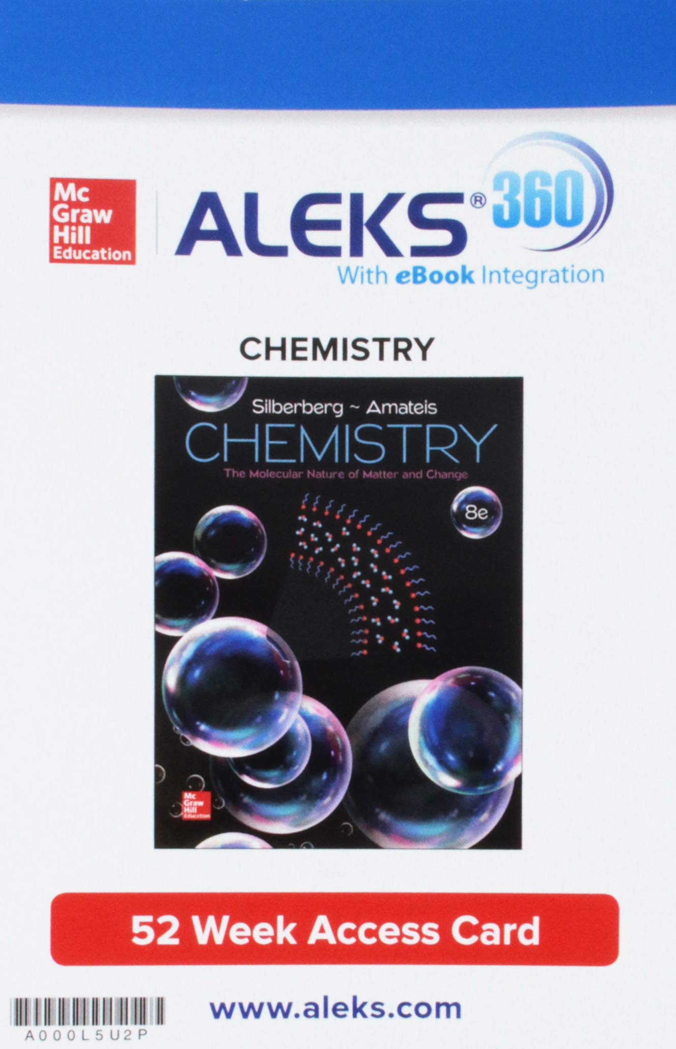 Package: Connect 2Y AC Chemistry: Molecular Nature of Matter and Change with ALEKS 360 2S AC