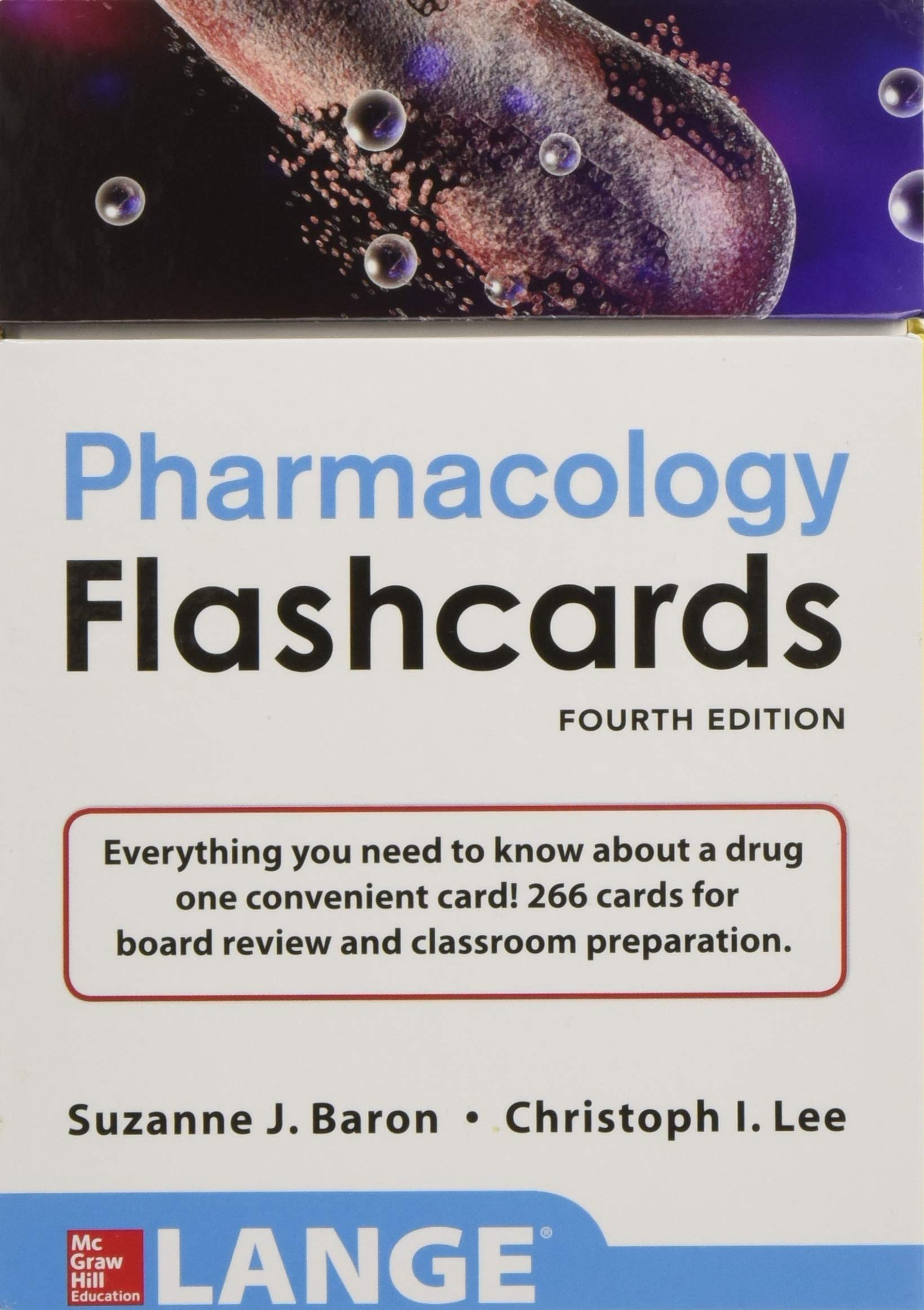 Lange Pharmacology Flashcards, Fourth Edition