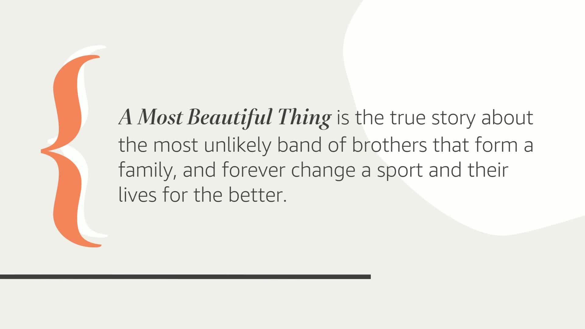 Most Beautiful Thing