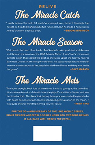 Here's the Catch: A Memoir of the Miracle Mets and More