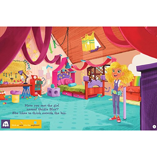 GoldieBlox and The Spinning Machine, 34 pcs