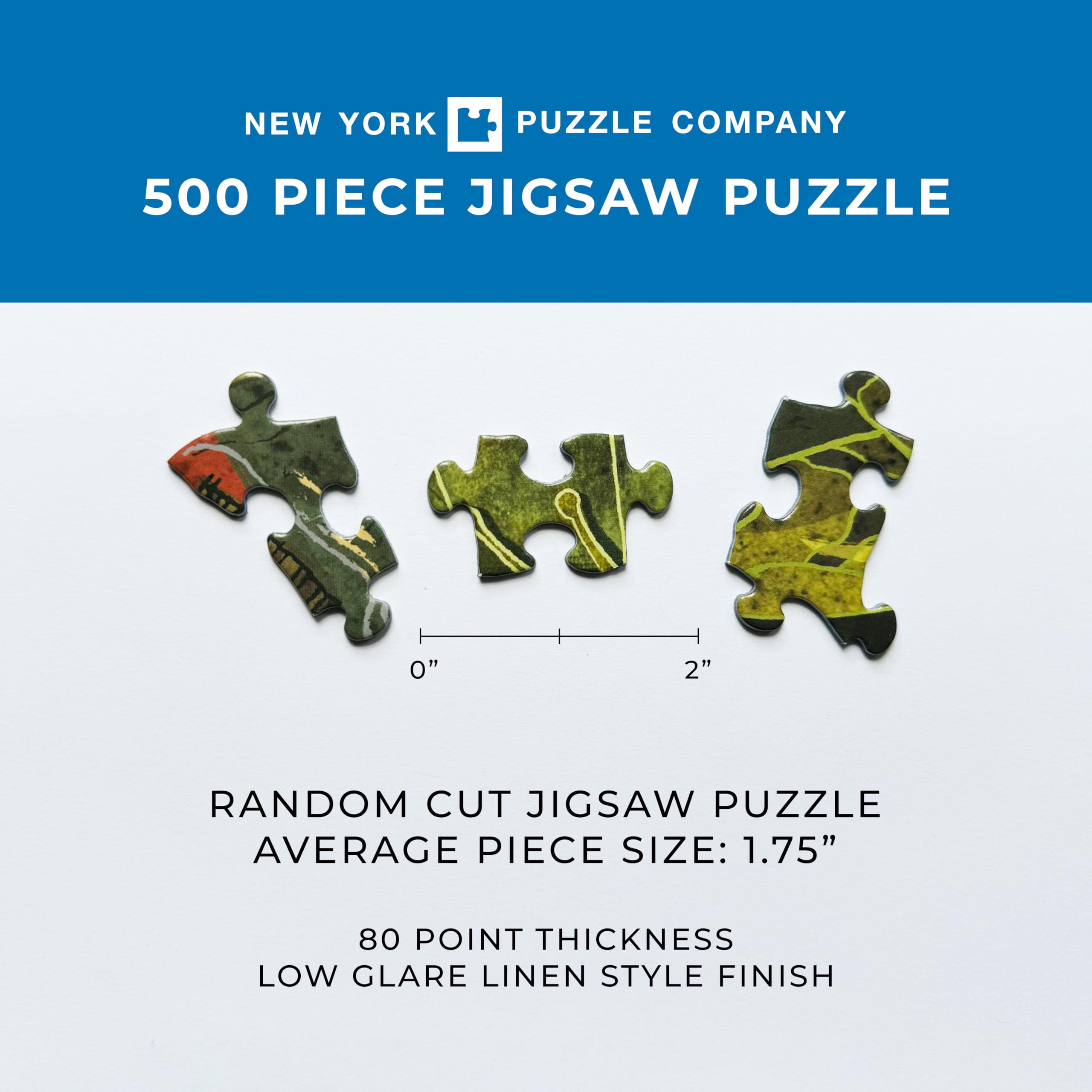 New York Puzzle Company - Jim Golden Camping Equipment - 500 Piece Jigsaw Puzzle