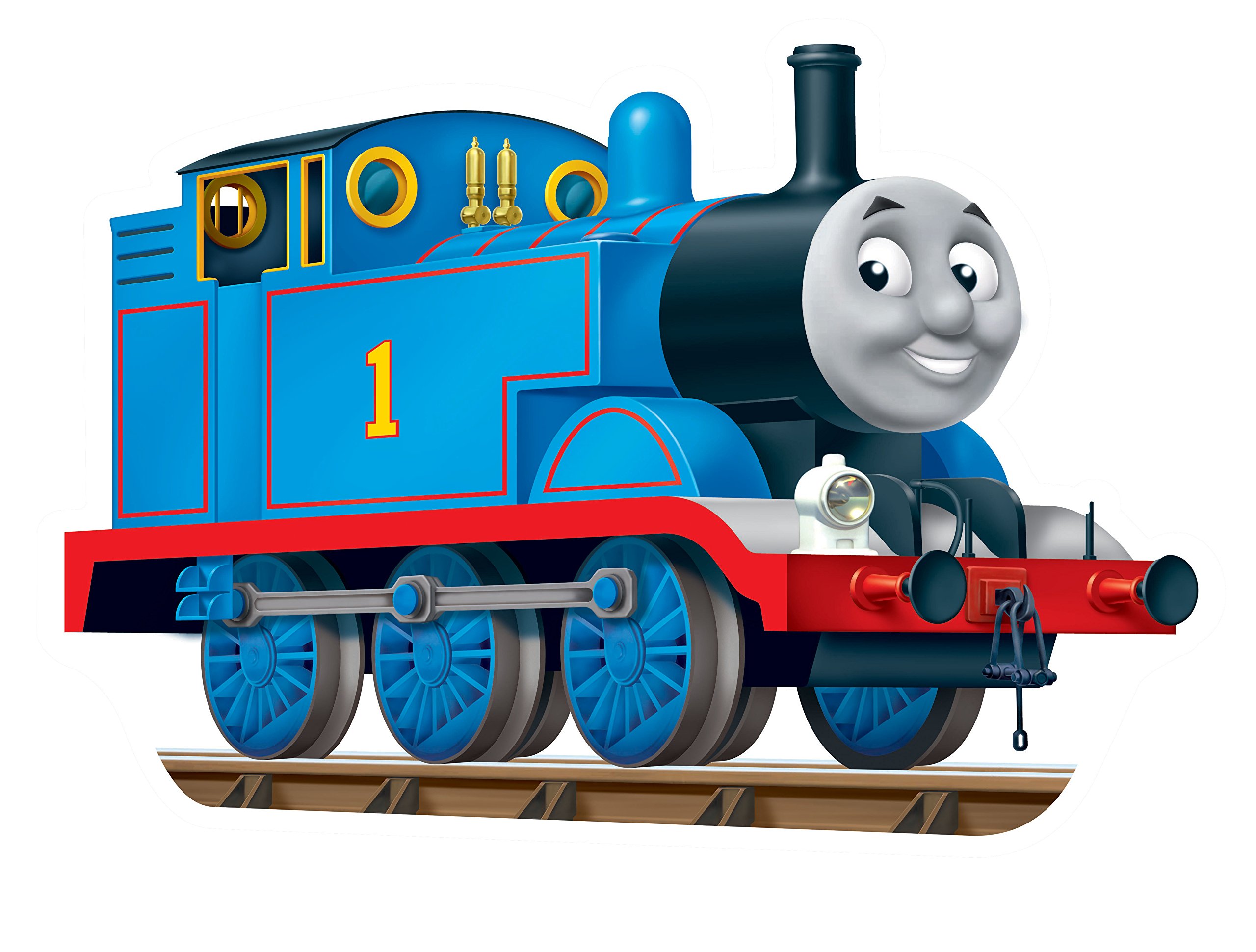 Ravensburger Thomas & Friends: Thomas The Tank Engine 24 Piece Shaped Floor Jigsaw Puzzle for Kids – Every Piece is Unique, Pieces Fit Together Perfectly