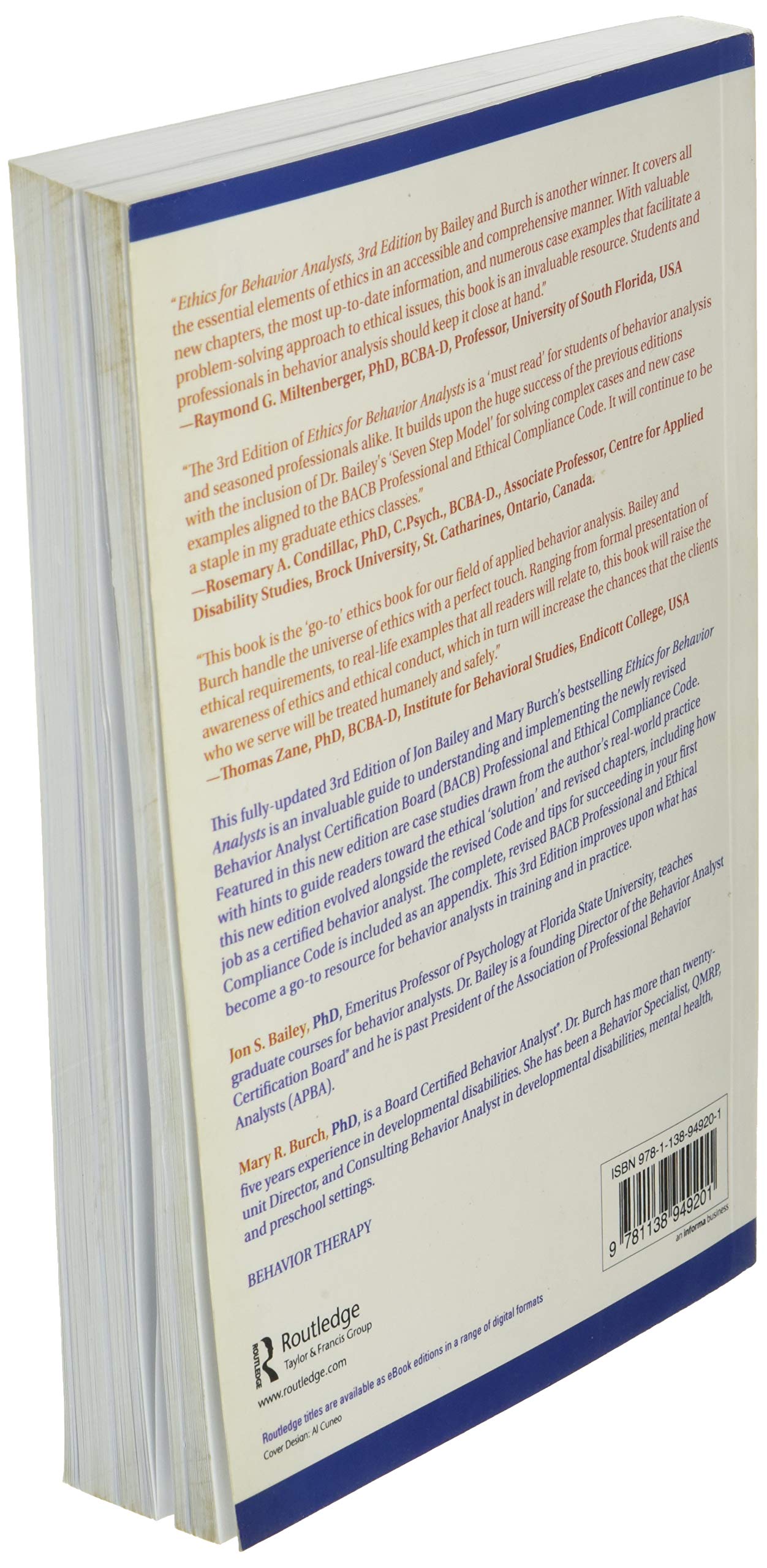 Ethics for Behavior Analysts