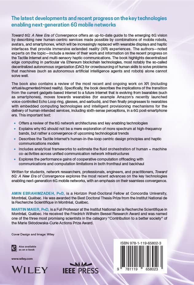 Toward 6G: A New Era of Convergence (The ComSoc Guides to Communications Technologies)