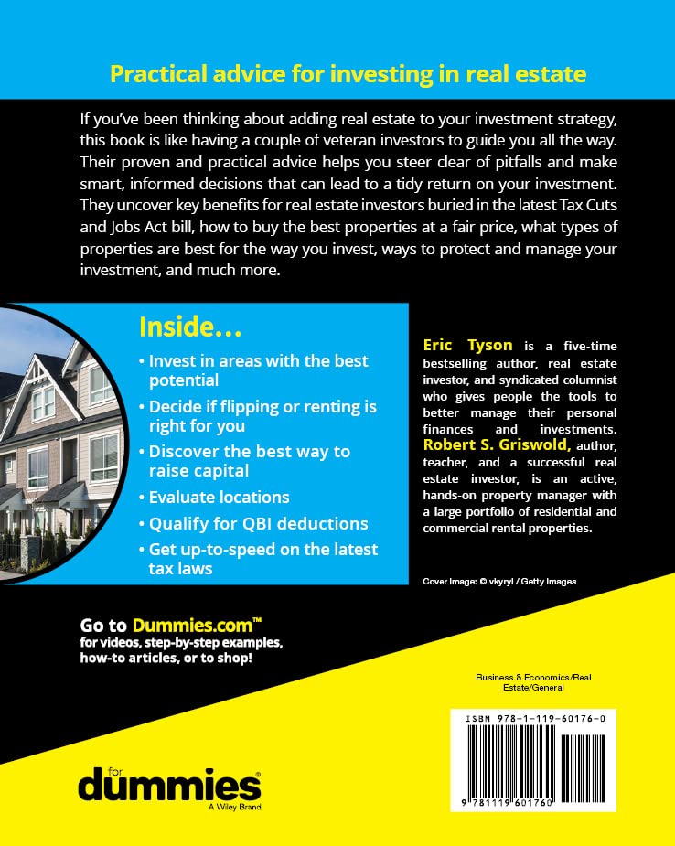 Real Estate Investing For Dummies