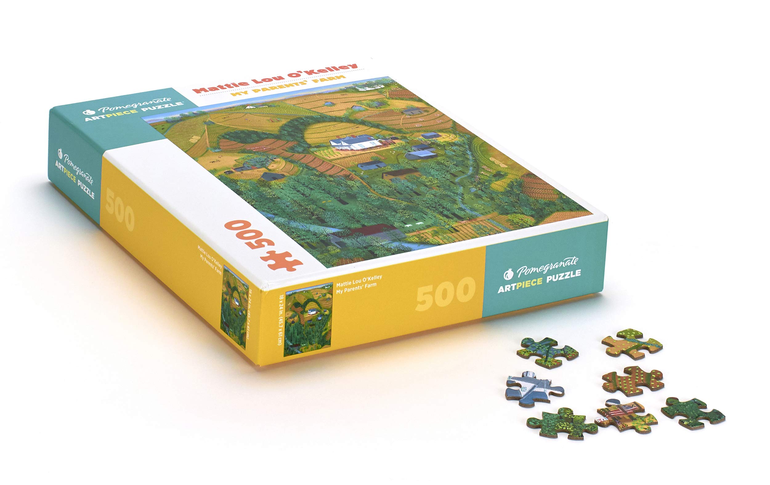 Mattie Lou O'Kelley: My Parents' Farm 500-Piece Jigsaw Puzzle (Pomegranate) 18" x 24"