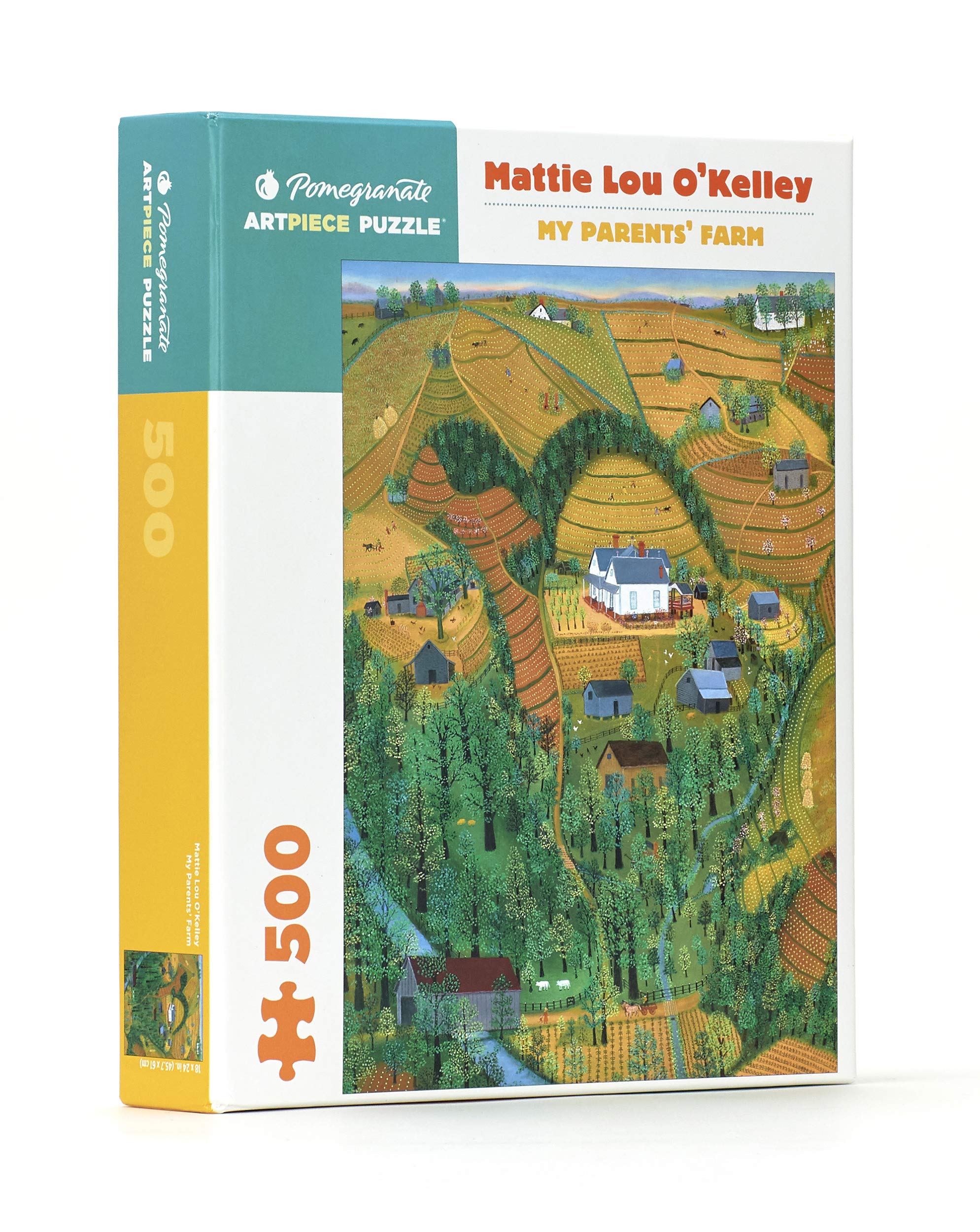Mattie Lou O'Kelley: My Parents' Farm 500-Piece Jigsaw Puzzle (Pomegranate) 18" x 24"