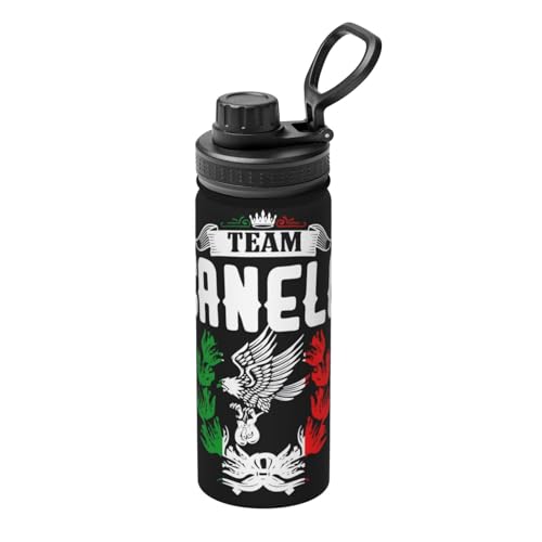 Eevikion Canelo of Alvarez Stainless Steel Insulated Tumbler Sports Water Bottle Hot and Cold Travel Cup 18oz