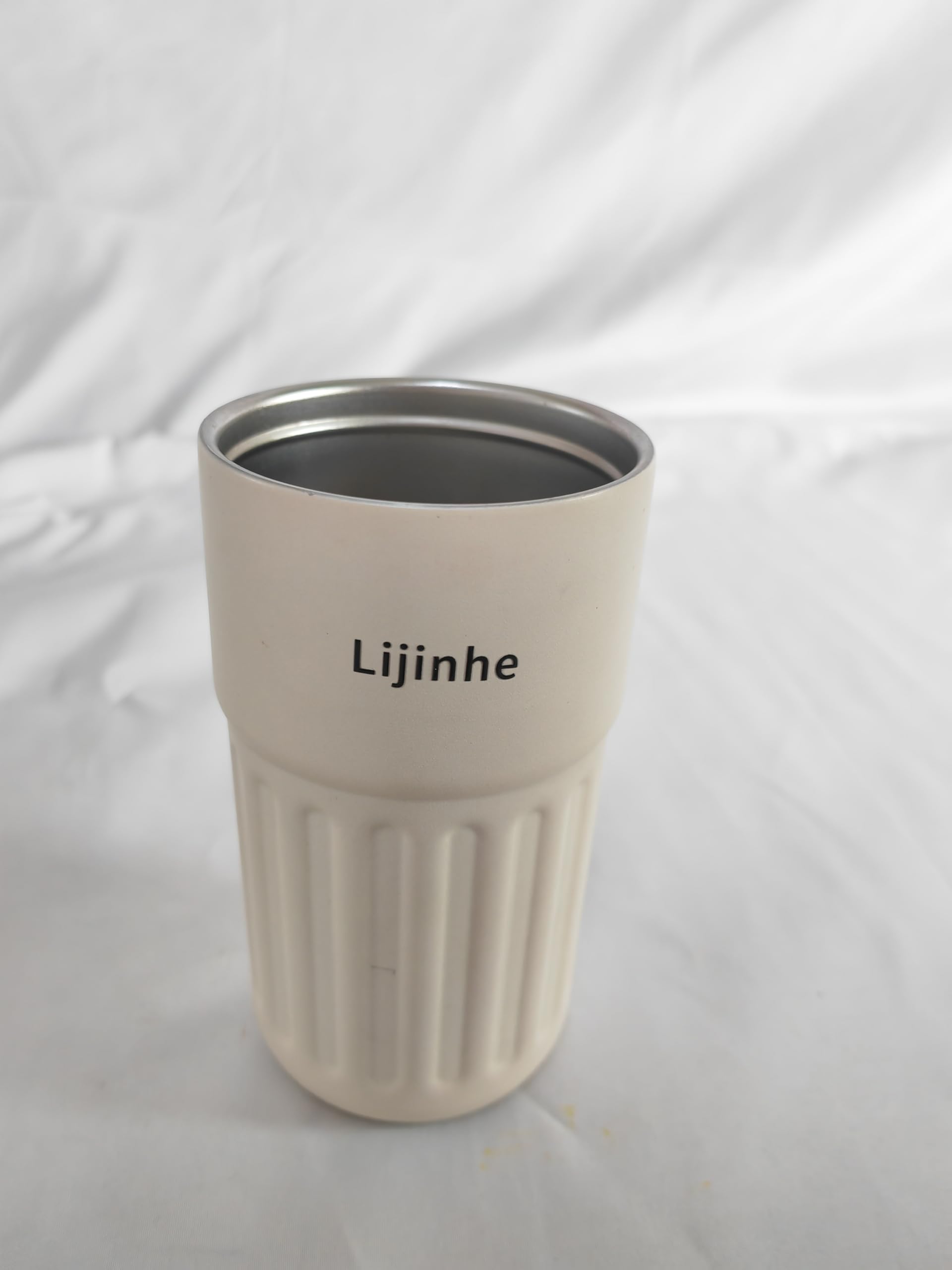 Lijinhe Stainless Steel Travel Mug, 20 oz Double Wall Vacuum Insulated Tumbler with Lid and Straw