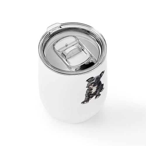 CafePress American Bully Puppy Insulated Wine Tumbler 12 oz