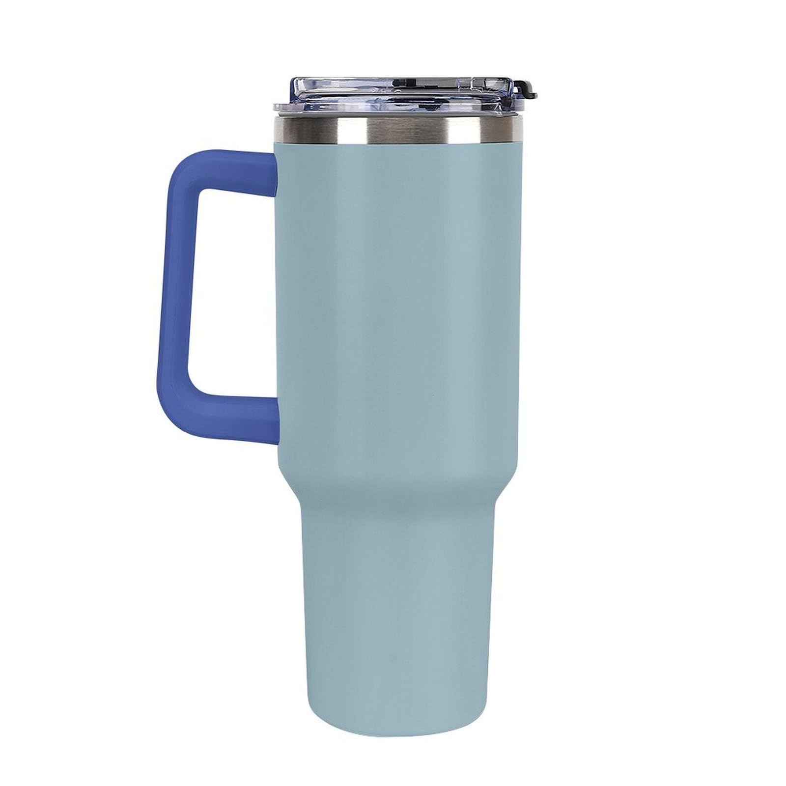 Dachshund Christmas Santa Hat 40 Oz Tumbler Insulated Stainless Steel Water Bottle Travel Mug Car Cup with Handle And Straw