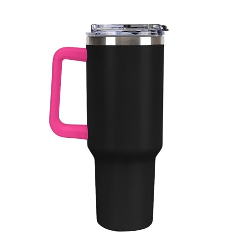 French Horn 40 Oz Tumbler Insulated Stainless Steel Water Bottle Travel Mug Car Cup with Handle And Straw