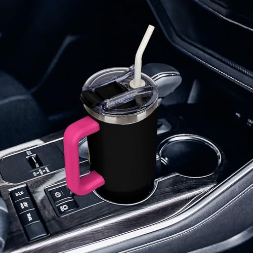French Horn 40 Oz Tumbler Insulated Stainless Steel Water Bottle Travel Mug Car Cup with Handle And Straw