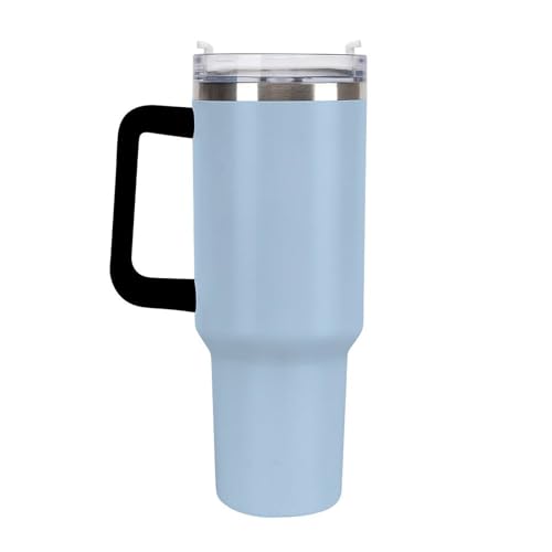 Three Elephants Laos 40OZ Tumbler Stainless Steel Travel Mug Water Bottle Car Cup Tea Cups with Lid Black-style