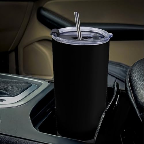 Barbados Flag Map 20 Oz Travel Coffee Mug with Lid Tumbler Drinking with Straw Brush Water Car Cup
