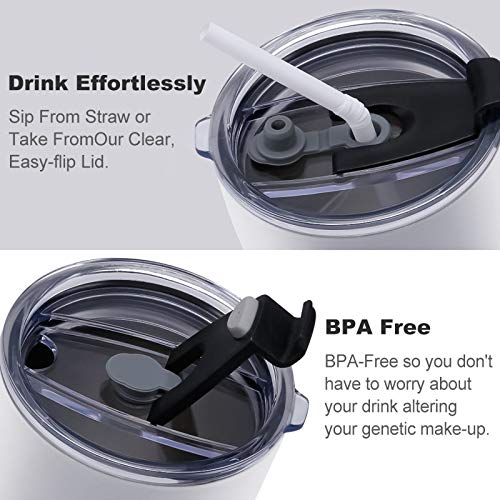 Cute Budgie Bird 20 Oz Travel Coffee Mug with Lid Tumbler Drinking with Straw Brush Water Car Cup