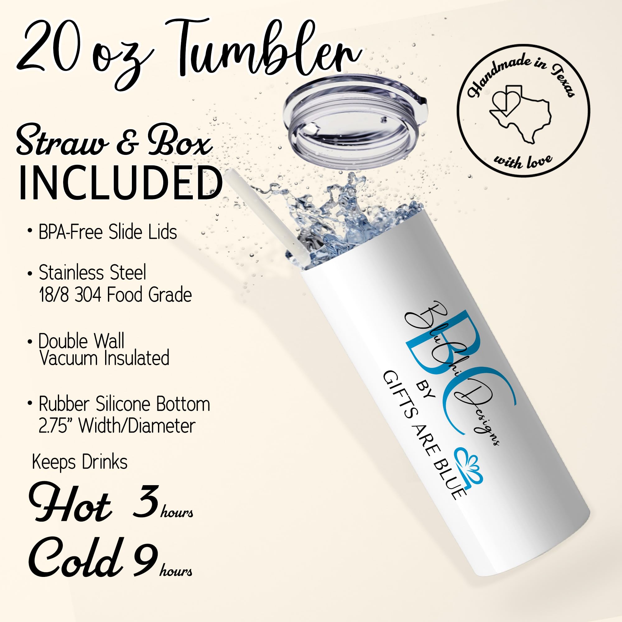 Personalized Tumbler For Graduation 20oz, Custom Class of 2025 Senior Gift, Stainless Steel Tumbler for Her (Fuchsia)