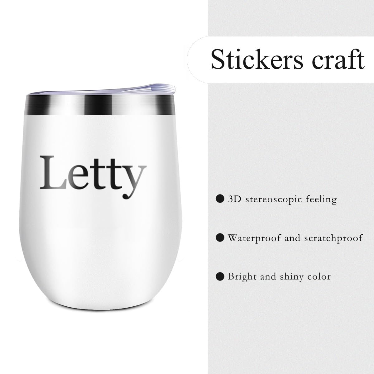 Jgksbqv Personalized Custom Wine Tumblers 12 OZ Design Your Own Stainless Steel Travel Coffee Cup for Dad Mom Friends, Green