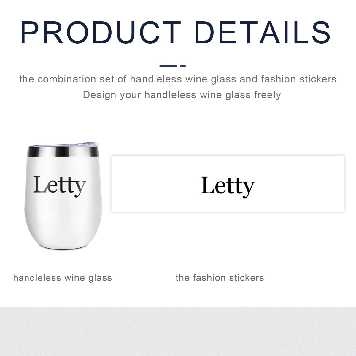 Jgksbqv Personalized Custom Wine Tumblers 12 OZ Design Your Own Stainless Steel Travel Coffee Cup for Dad Mom Friends, Green
